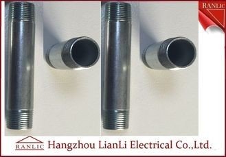 China Steel IMC Rigid Electrical Conduit Electro Galvanized 3/4 Threaded Nipple supplier